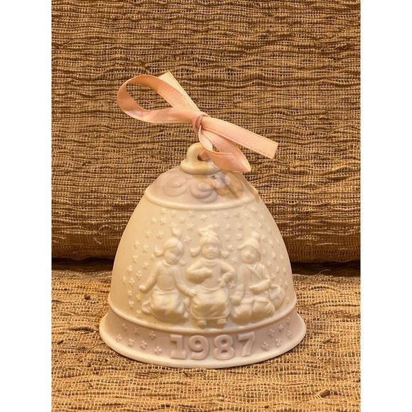 Lladro | Holiday | Llardro Vintage Bell Stamped Ornament Highly ...